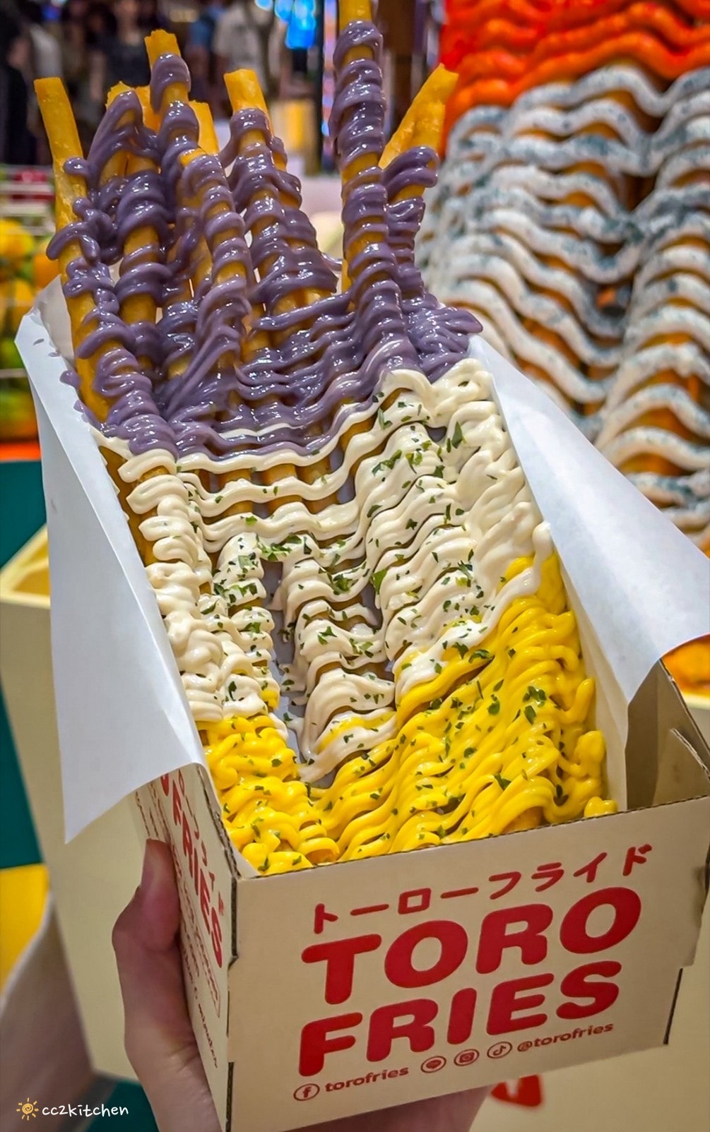 【2026泰國自由行】泰浮誇！「Toro Fries Signature」泰國曼谷必吃長達30公分的起司薯條～隱藏ICONSIAM 暹羅天地的 ...